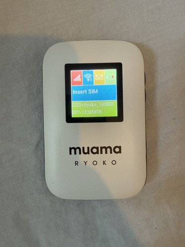 Muama Ryoko 4G-LTE White Mobile Broadband Portable Wireless Wi-Fi ...