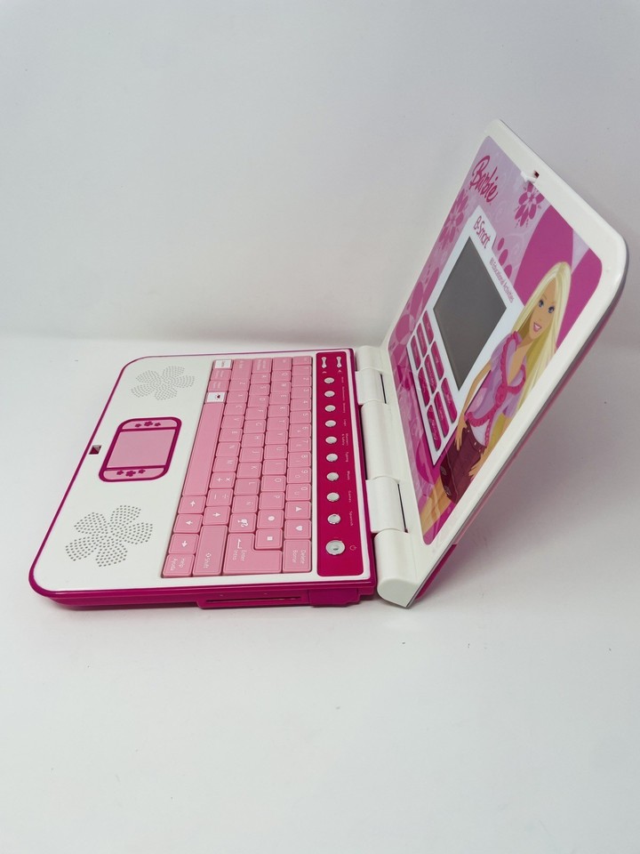 Working Barbie Oregon Scientific Pink Learning Laptop Toy | eBay