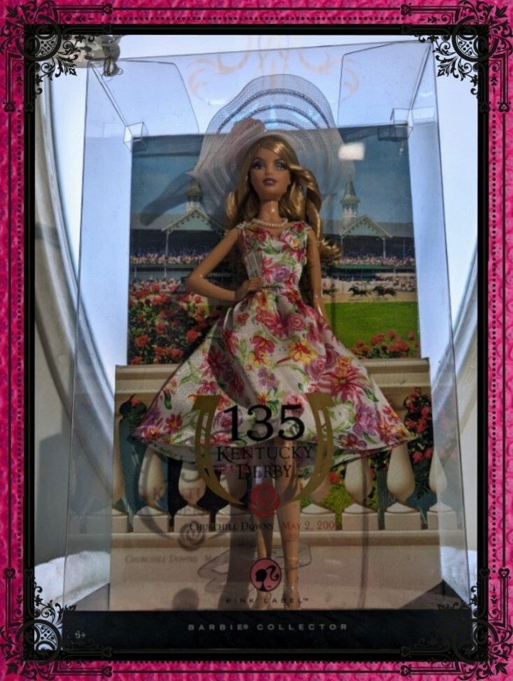 Barbie Kentucky Derby doll commemorative 135th "Run for the Roses ...