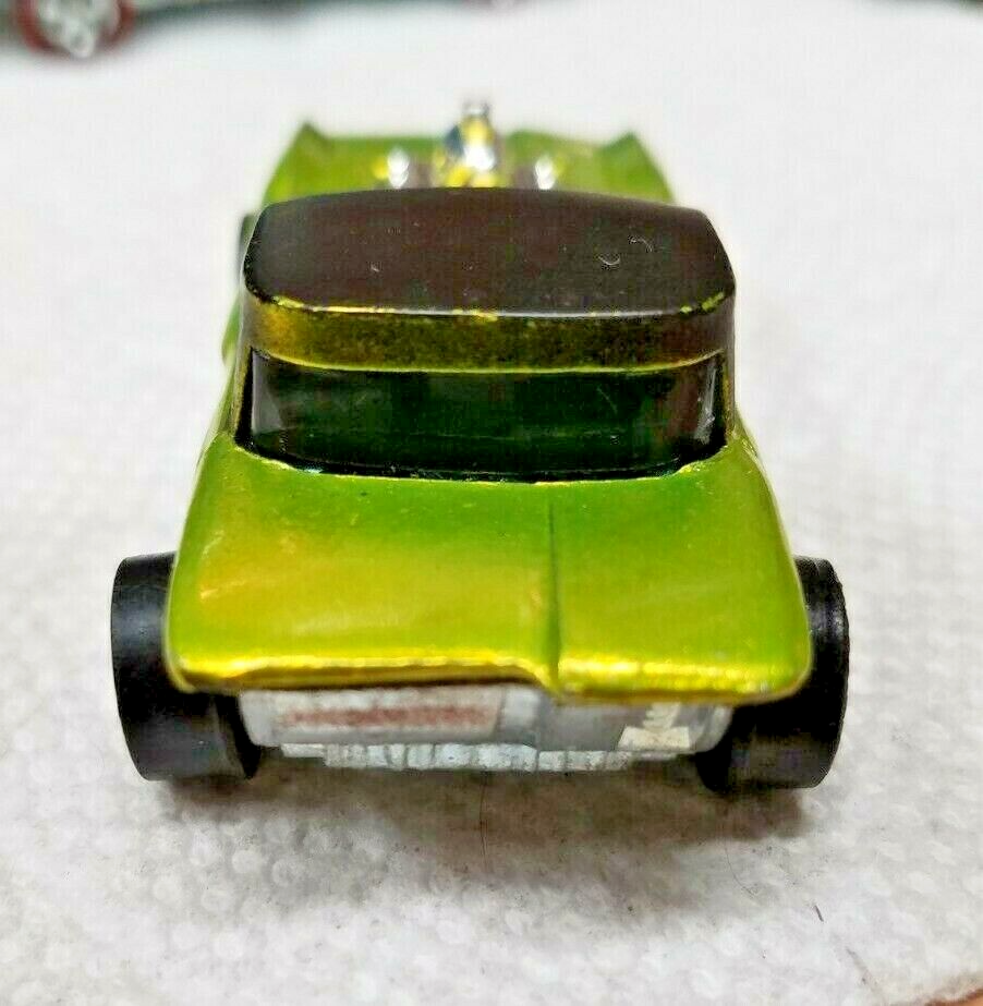 HOT WHEELS REDLINE PYTHON 1968 U.S. LIME YELLOW W/ BUTTON VINTAGE NEAR MINT | eBay