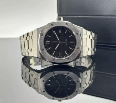 Custom 41mm BK Dial “RO” Style Mod Watch Glassback w/ NH35 Automatic | eBay