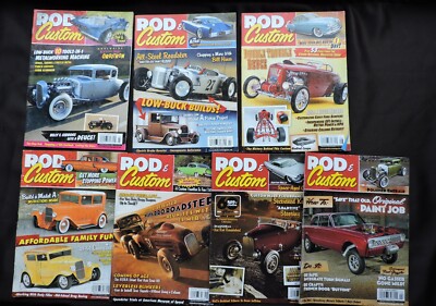 7 Rod & Custom Magazines 2009 2010 2013 2014 Car Kulture, Kustoms (Lot ...