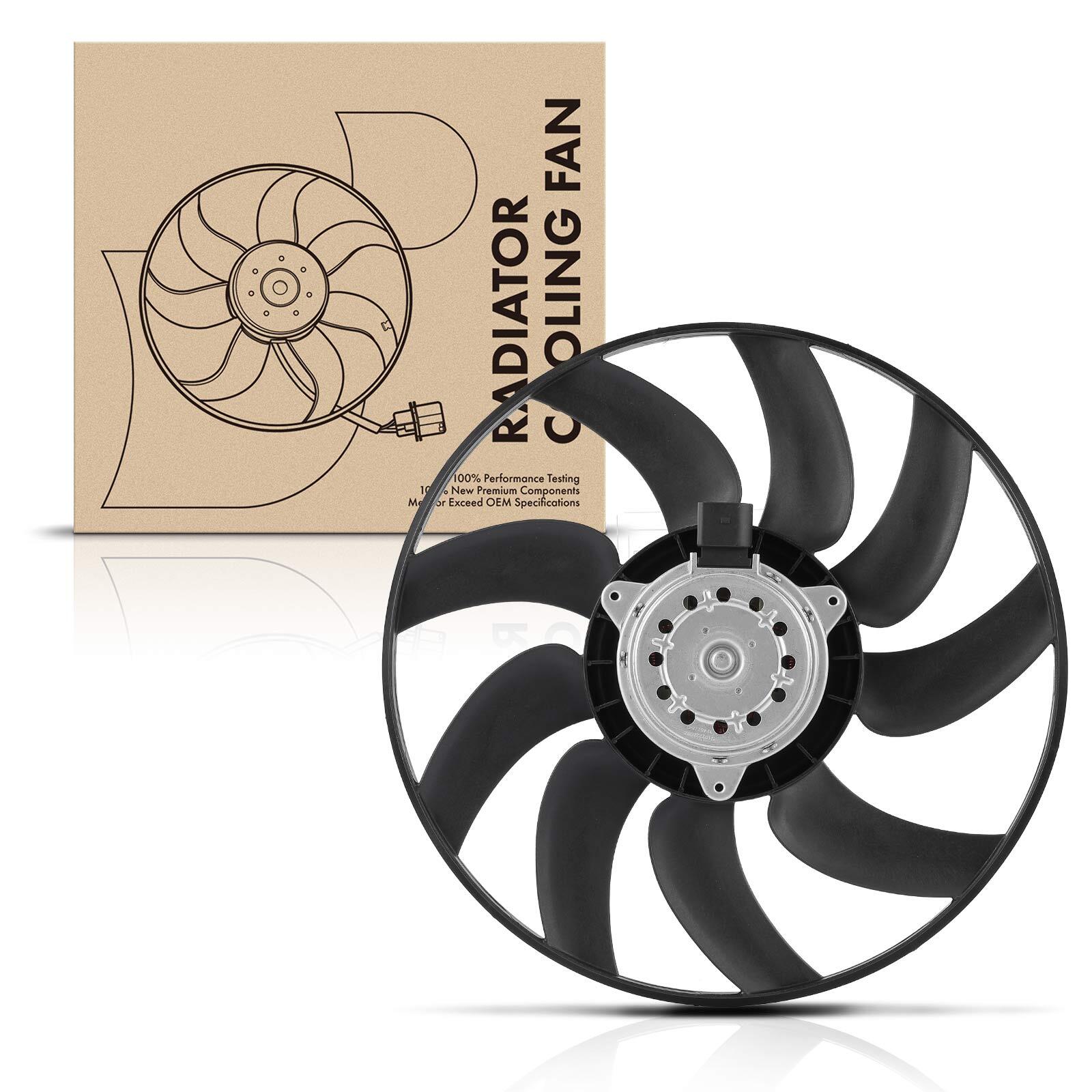 Left Radiator Cooling Fan for Porsche Macan Audi A4 A6 A5 A7 S5 B8 8TA ...
