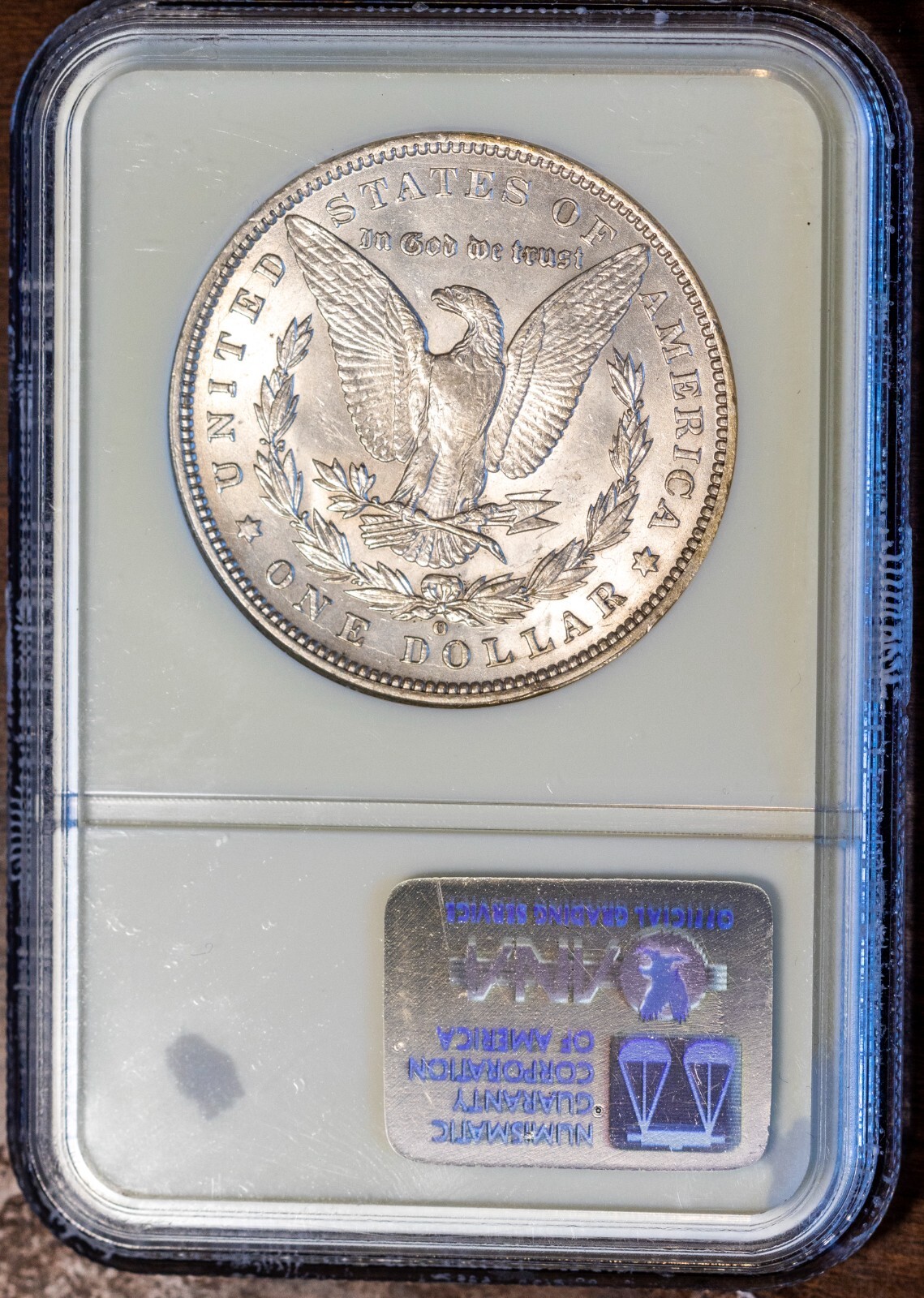 Key Date 1896-O $1 Morgan Silver Dollar MS 61 NGC # 353332-006 + Bonus ...