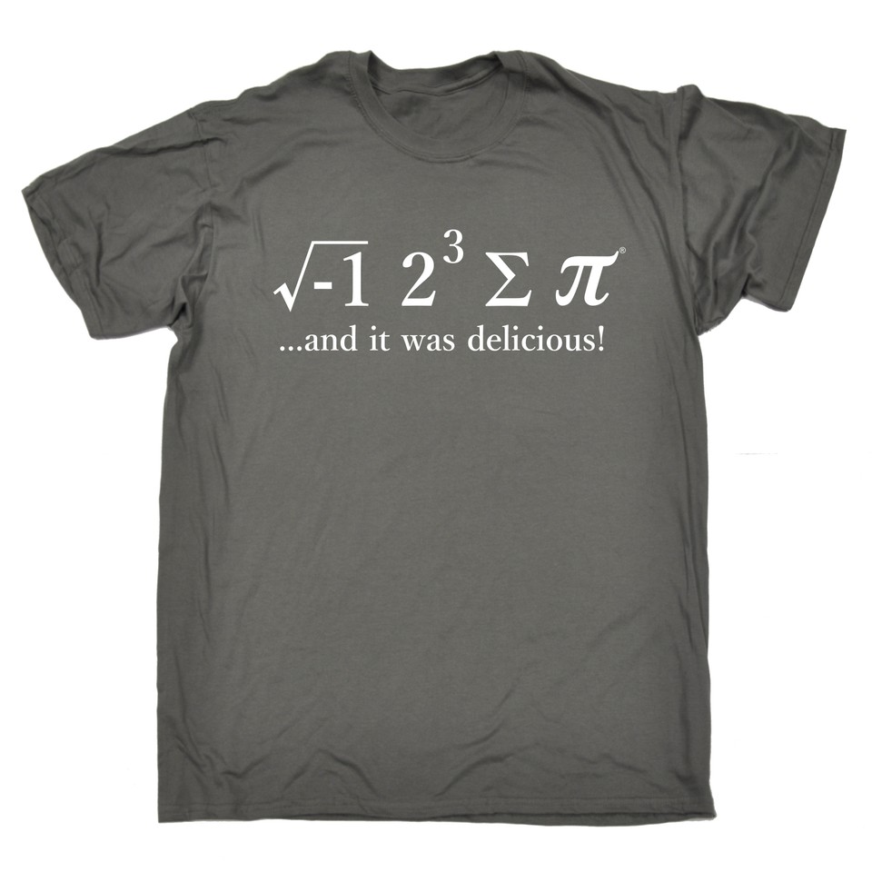 Funny T shirt Novelty Shirts I Ate Some Pi tshirt Maths 8 Sum Pie ...