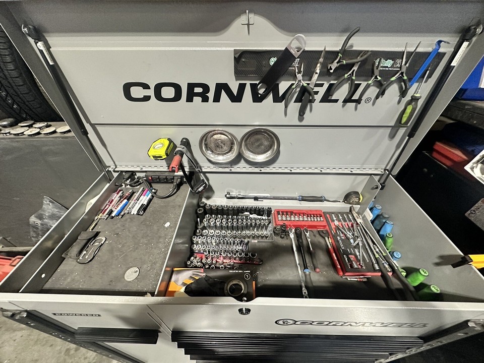 cornwell Service cart with Power Drawer And MATCO Cart | eBay