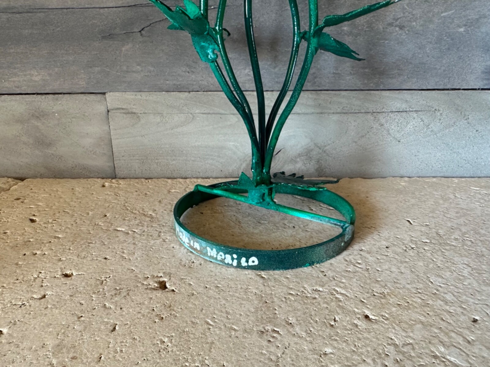 Handcrafted Rustic MINI Metal Flower Bouquet Vibrant Yard Art Flowers ...