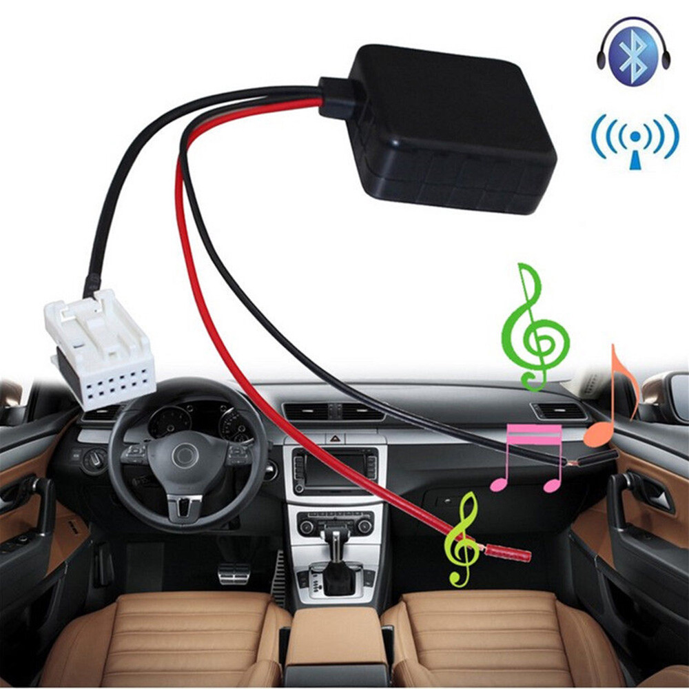 12-Pin Bluetooth Adapter Aux Audio Cable Module For BMW E60 Stereo ...
