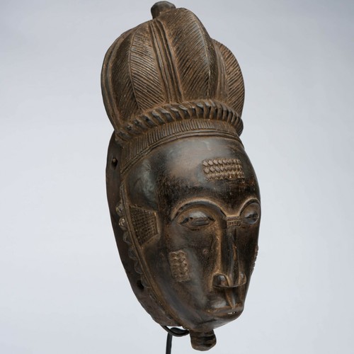 D042 - FIRST AFRICAN TRIBAL ART, ANTIQUE TRUNK MASK, IVORY COAST | eBay