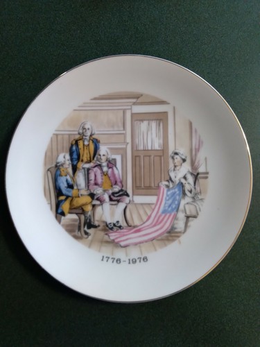 Bicentennial Betsy Ross Plate 1976 8 inch diameter | eBay