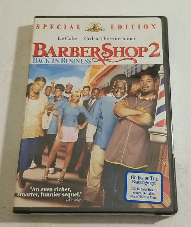 Barbershop 2: Back in Business (DVD, 2004, Special Edition) 27616905147 ...