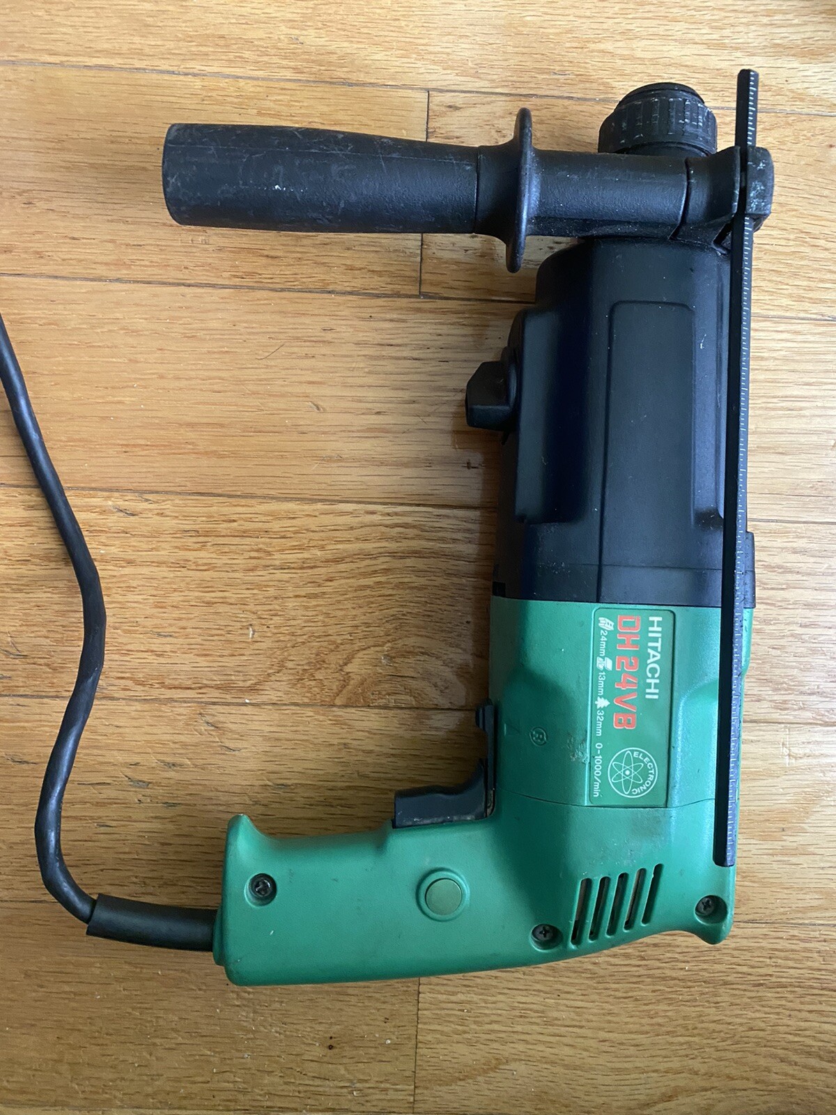 HITACHI DH24VB Rotary Hammer & 3 Bits -Tested | eBay