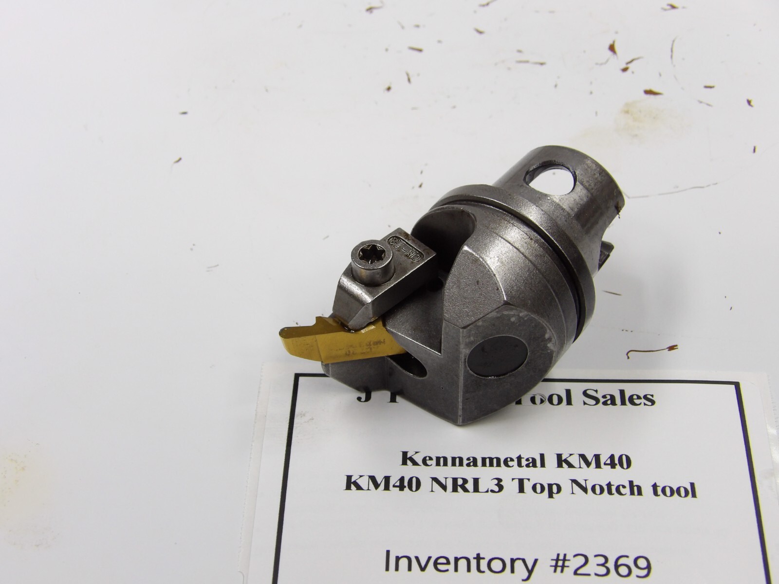 Kennametal KM40 NRL3 Top Notch tool Inv#2369 | eBay