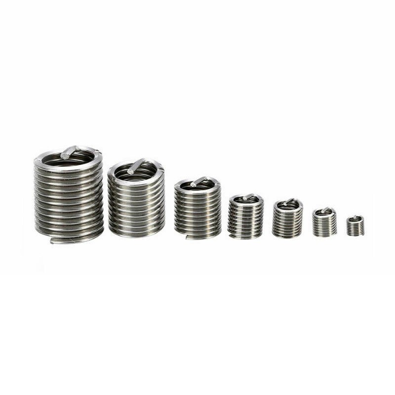 140X Stripped Thread Rethread Helicoil Repair Inserts SetMetric M3-M12 ...