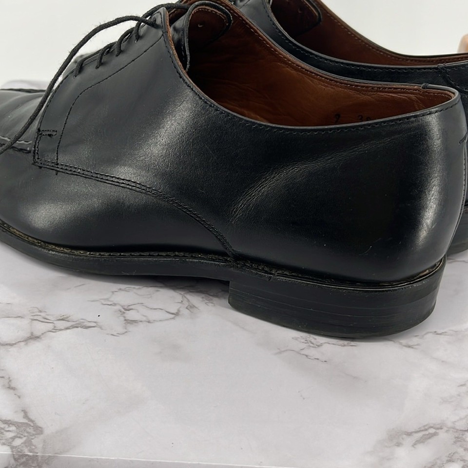 Allen Edmonds Powell Lace Up Leather Black Dress Shoes Derby Oxford ...