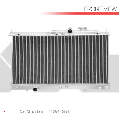 Aluminum 2 Row Performance Radiator for 00-06 Mit Eclipse/Sebring ...