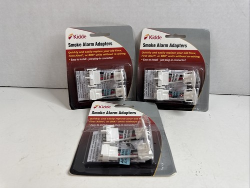 Lot Of (3) Kidde Smoke Alarm Adapters 21028461 (2 Packs, 6 Total) | eBay