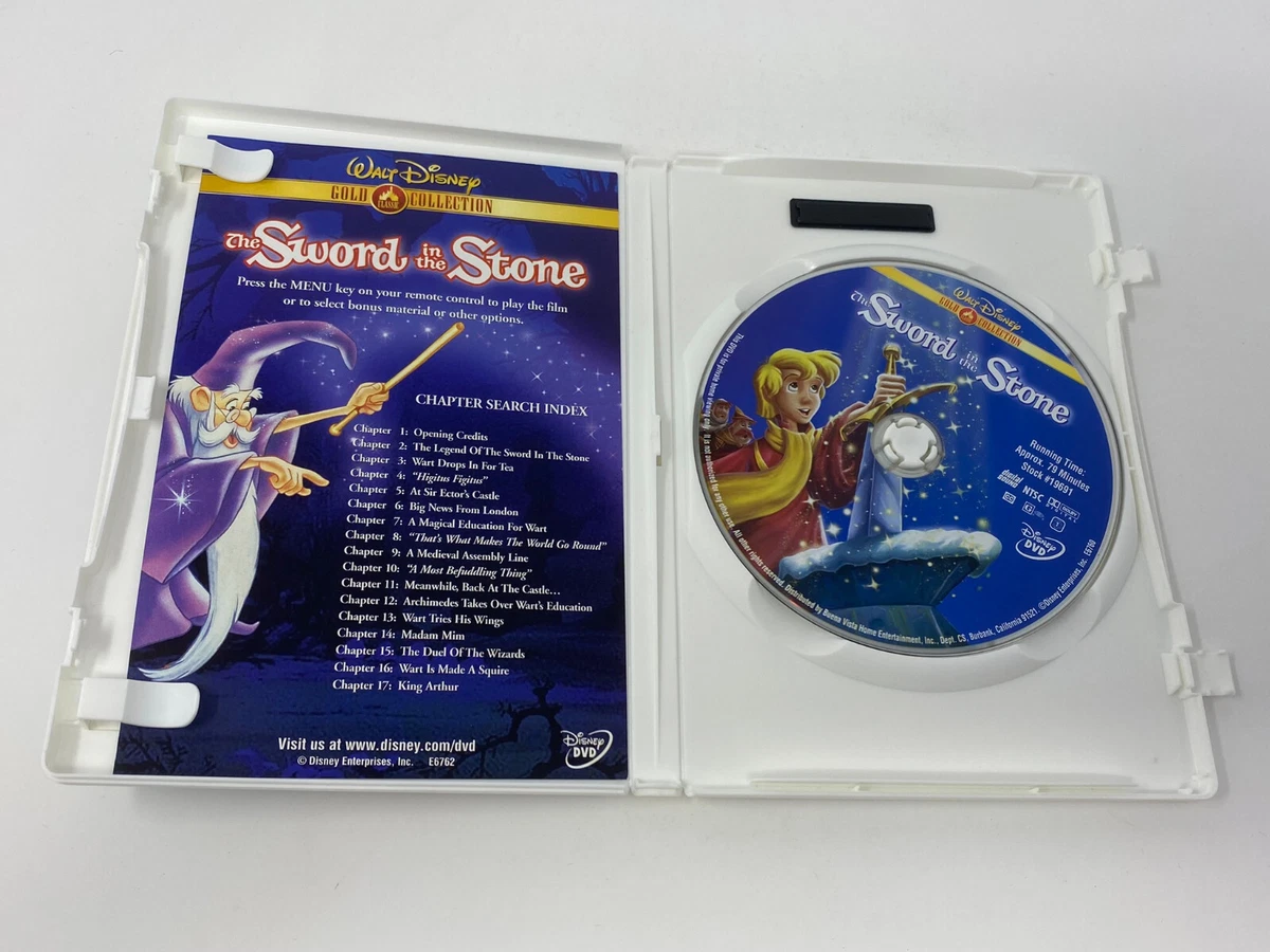 The Sword In The Stone Dvd Menu