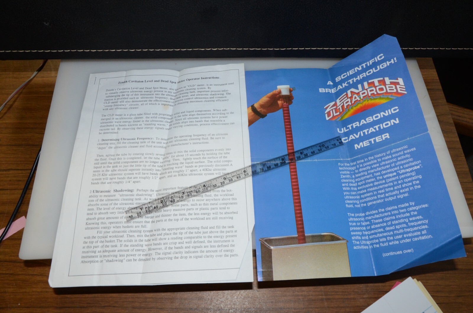 Zenith Ultrasonics Ultra Probe CLD Meter Cavitation Level Ultrasonic ...