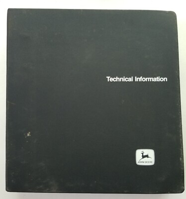 John Deere 5440-5460 Self Propelled Forage Harvesters Technical Service ...