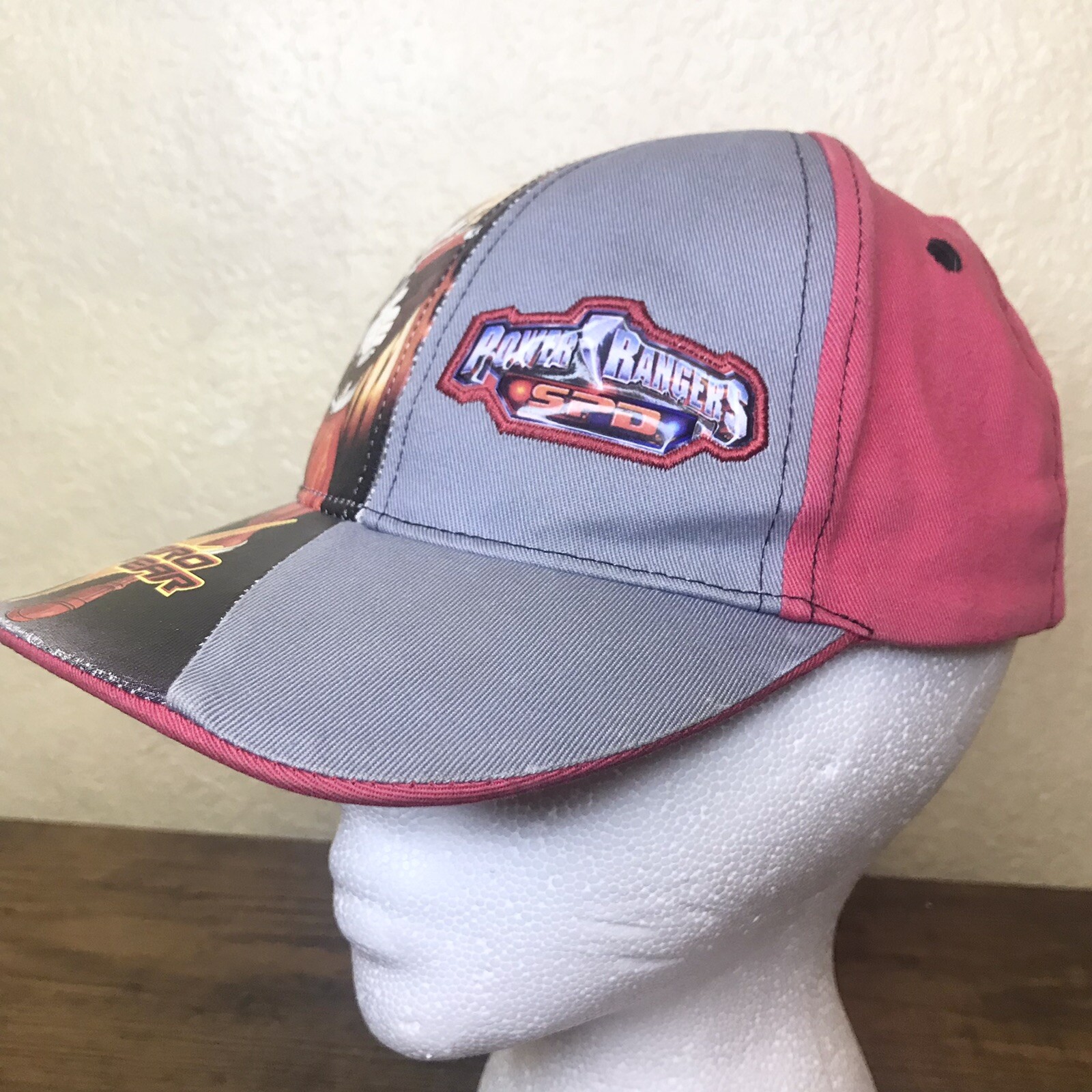 Power Rangers SPD Hat Zero Fear Baseball Cap VelcroBa… - Gem