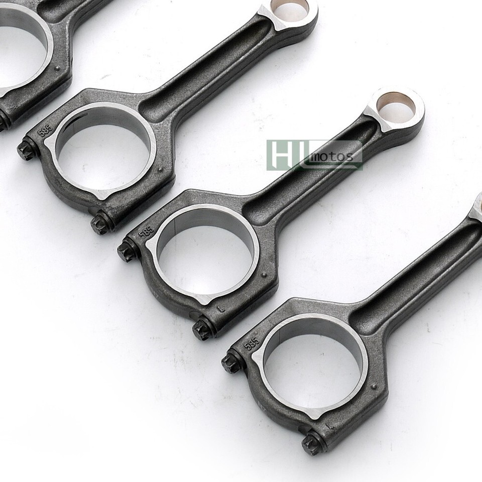 6x Connecting Rods For BMW 335i 435i M4 X5 X6 F10 F15 F30 F80 F82 N55 ...