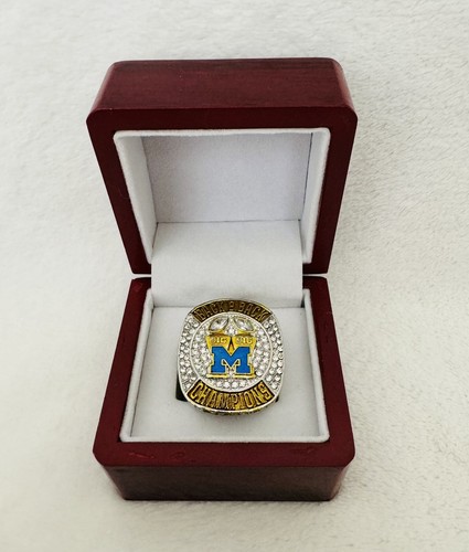 2022 Michigan Wolverines Big Ten Championship Ring W Box, US SHIP | eBay