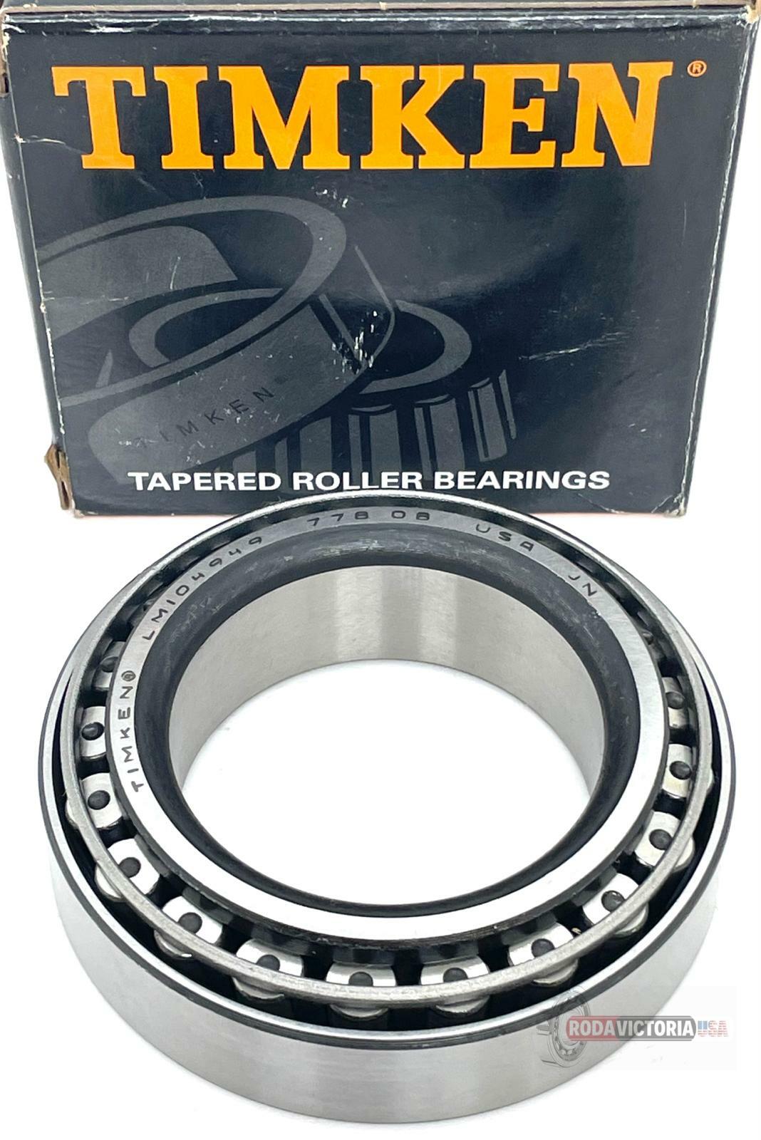 TIMKEN USA Set 82 (LM104949/JLM104910) TAPER ROLLER BEARINGS -2x3 ...