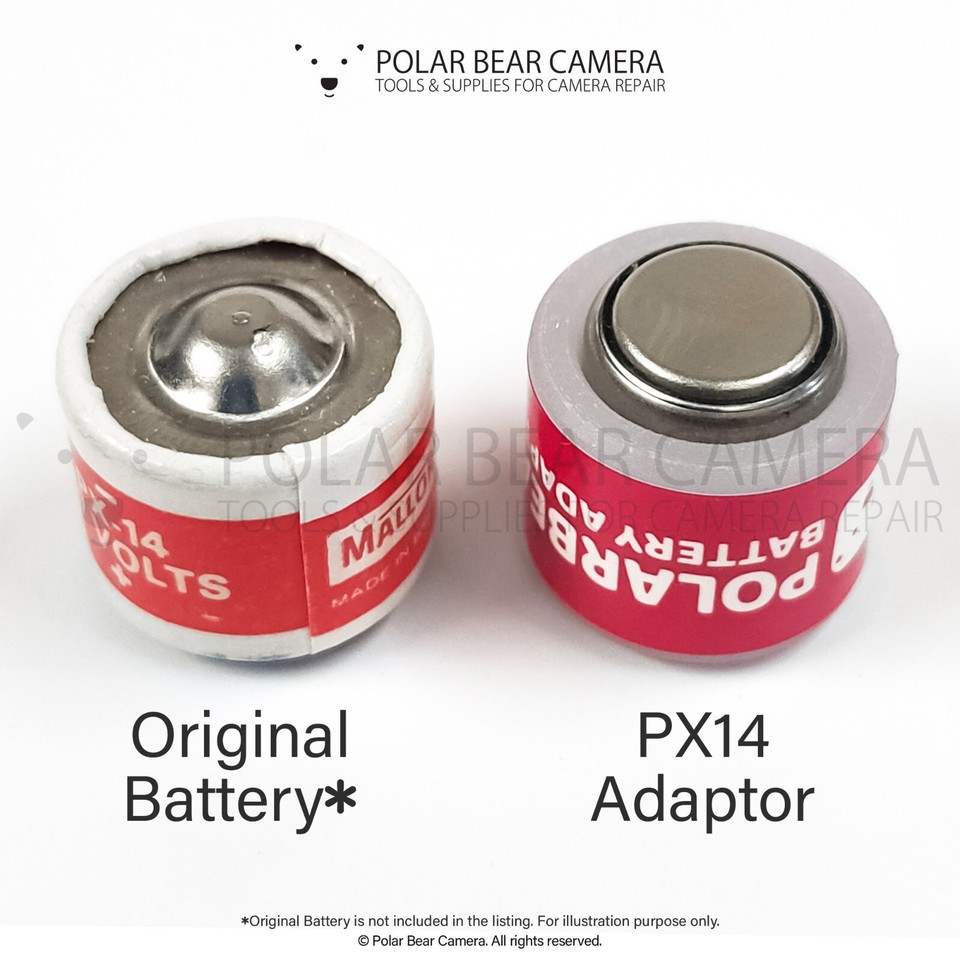 PX14 Battery Adapter 2.7V 2MR9 EPX14 V14PX H-2D HS-2D KM-2D TR112 TR-12 ...