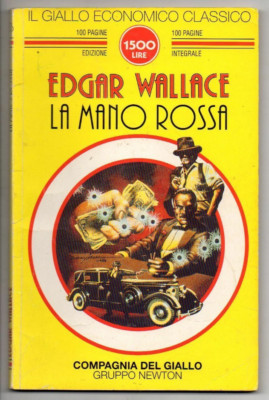 Edgar Wallace LA MANO ROSSA Newton Compton 180425 | eBay