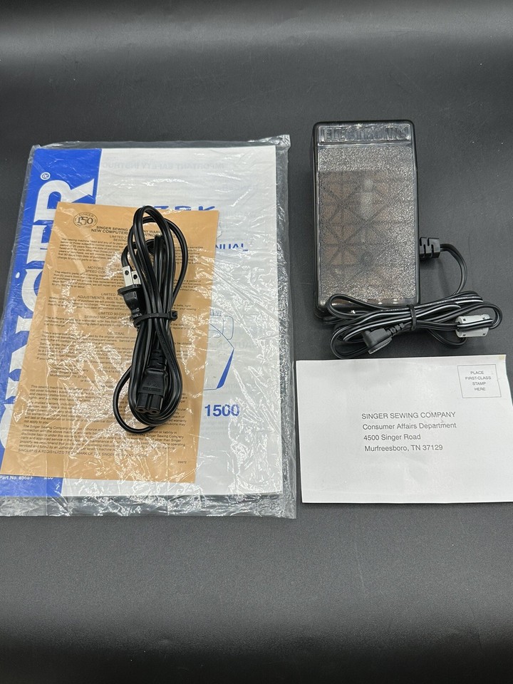 Singer Izek 1500 Sewing Machine | Computerized | Embroidery | Nintendo ...