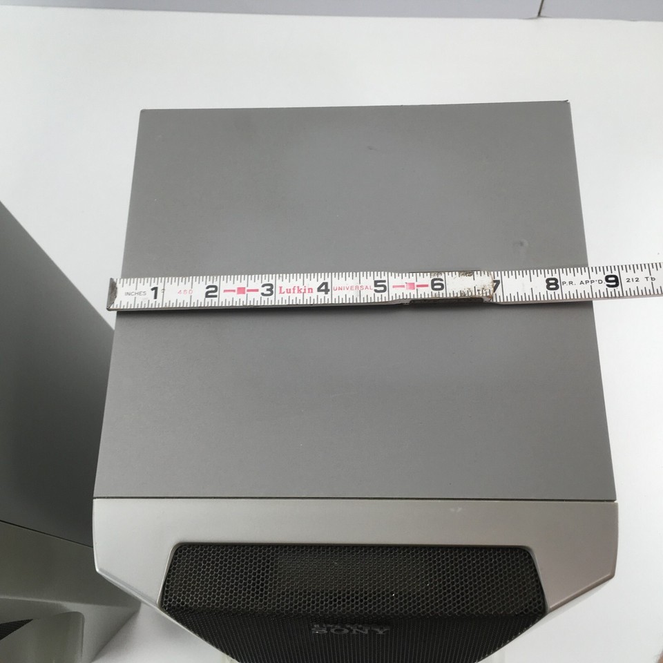 (Set of 2) Sony SS-MC3AV Bookshelf Speakers from HCD-MV3AV Stereo | eBay