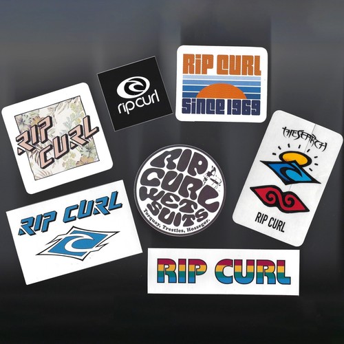 Rip Curl Wetsuits Since 1969 Surfing Sticker 7 Lot Surf Surfer Decals ...