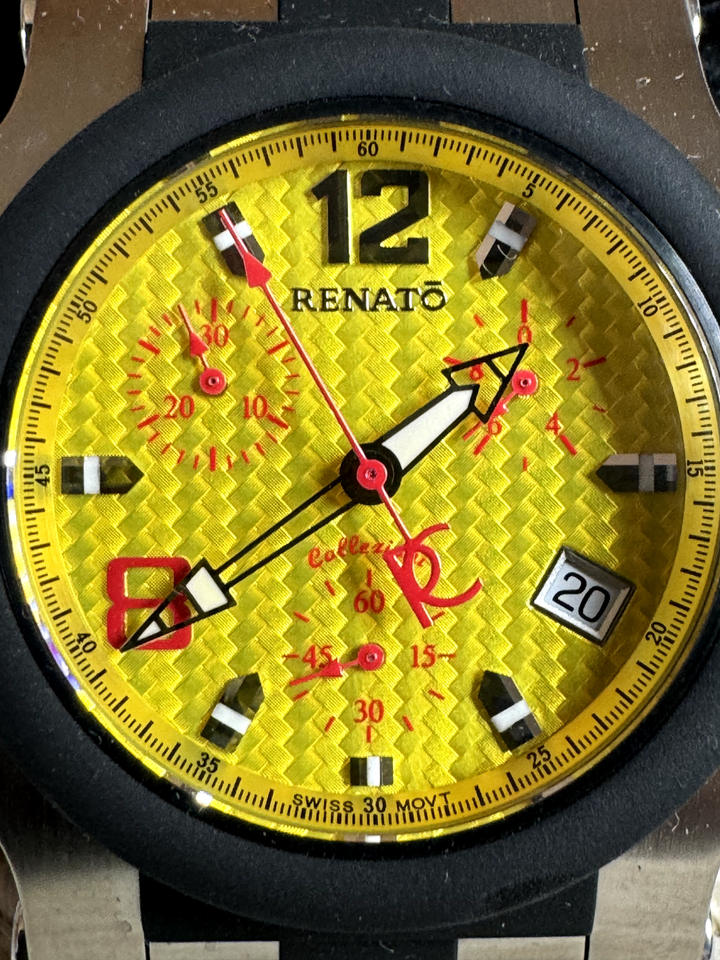 Renato Beast Mens Swiss Chronograph Watch 45mm, New in Box w/ new ...