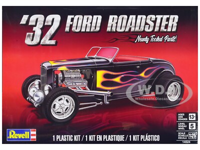 LEVEL 5 MODEL KIT 1932 FORD ROADSTER 1/25 SCALE MODEL CAR BY REVELL ...