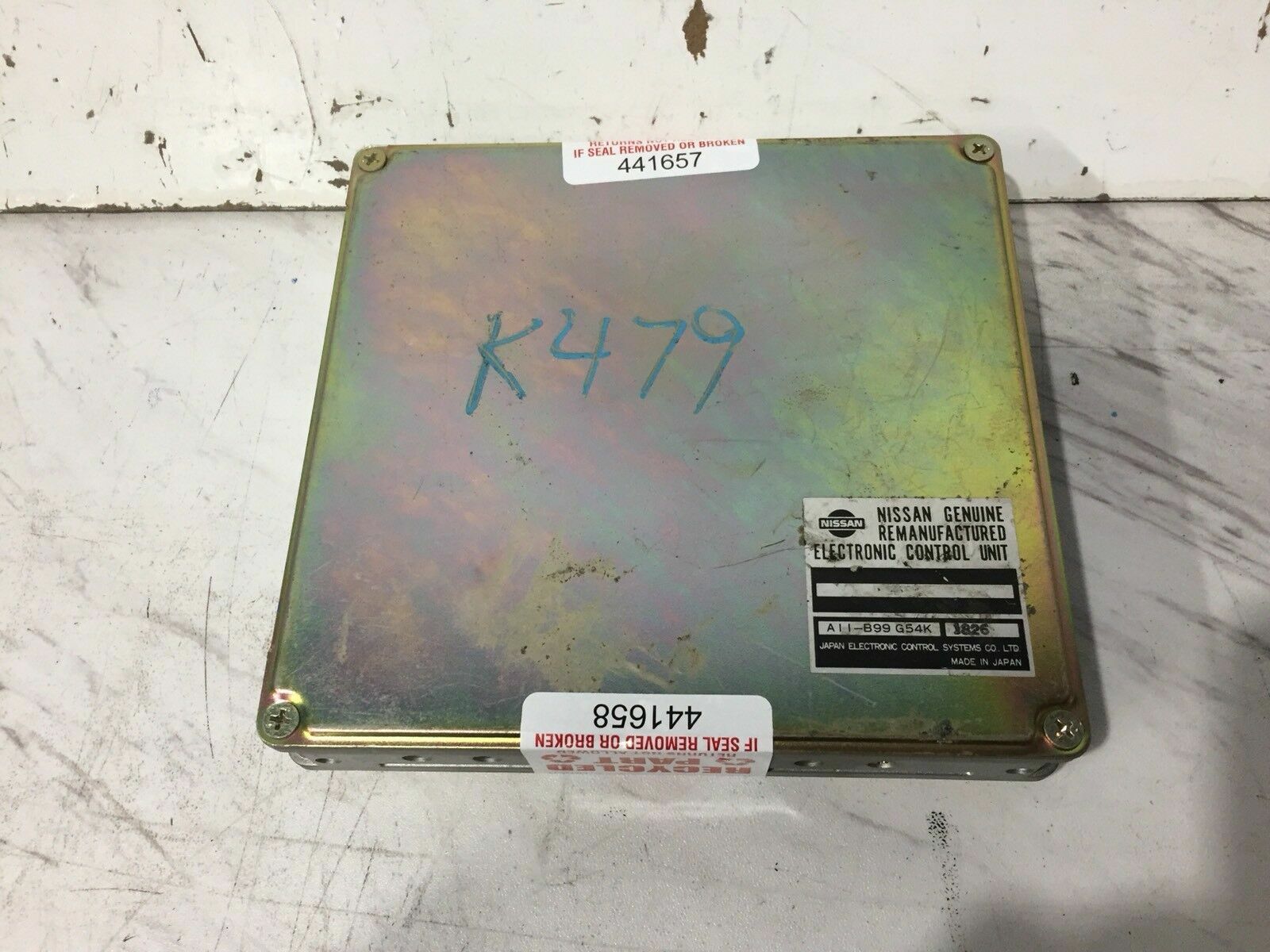 1990 90 Nissan 240sx Ecu Ecm Engine Computer Module A11-B99 G524K OEM ...