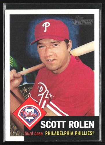 Scott Rolen 2002 Topps Heritage Night SP #246 Philadelphia Phillies | eBay