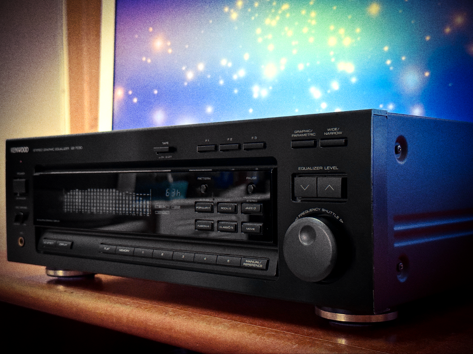KENWOOD GE-7030 🌈RaRe🌈 Vintage Digital Stereo Equalizer | eBay UK