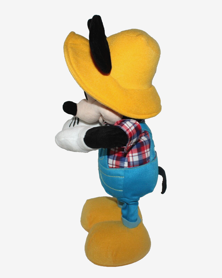 Mickey Mouse E-I-Oh! Farmer Singing Dancing Plush Toy Disney Junior 16 ...