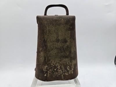 Antique Original Hand Forged Heavy Metal Farm Ranch Lead Cow Bell 6" | eBay
