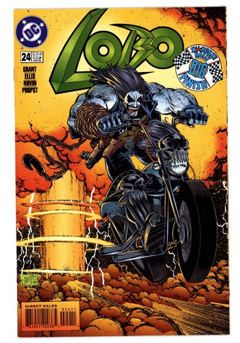 Lobo #24 NM- 9.2 1995 Steve Ellis Cover | eBay