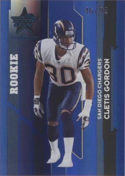 2006 Leaf Rookies & Stars Longevity - Rookie Sapphire #196 Cletis ...