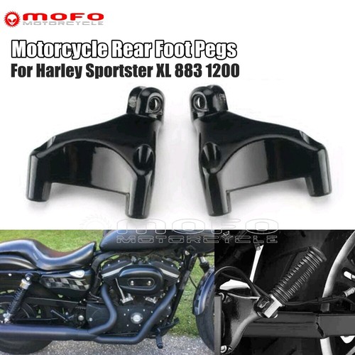 Motorcycle Rear Passenger Foot Pegs Brackets For Harley Sportster XL ...