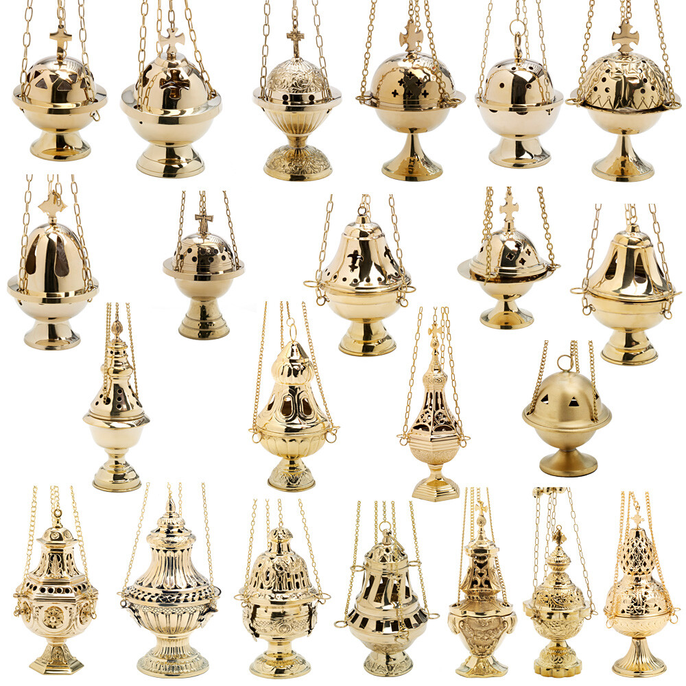 Thurible Luzar Vestments Thuribles, Incense Boats, Thurible Stands