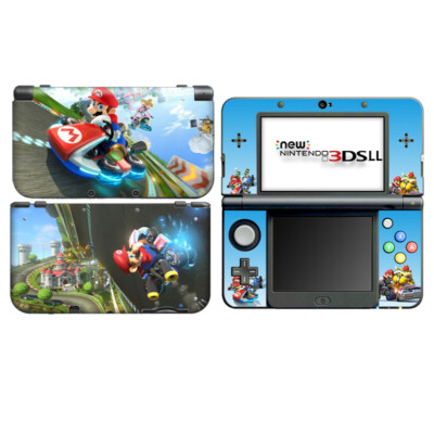 18 Race Super Mario Vinyl Decal Sticker Case For Nintendo New 3DS XL LL ...