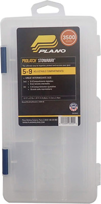 PLANO Prolatch Stowaway Storage Utility Box 3500 5-9 Organizer ...