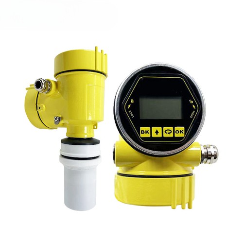 High Precision Ultrasonic Level Meter Level Sensor 4-20mA Explosion ...