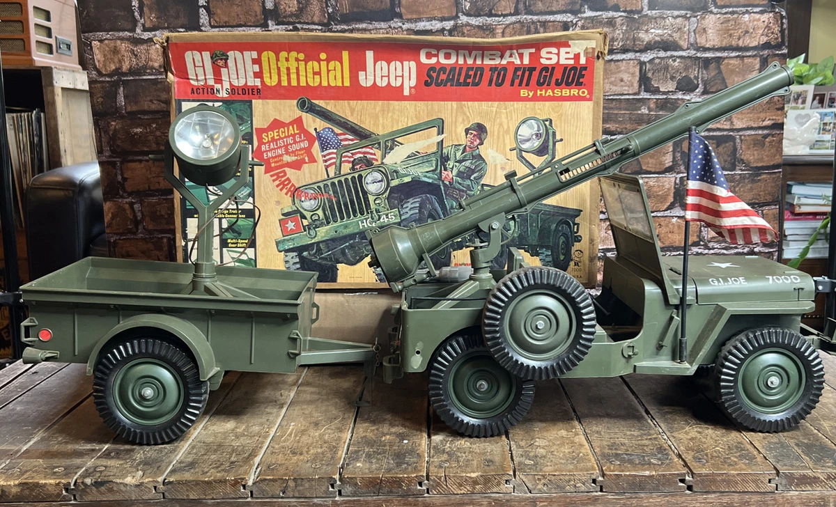 Vintage Gi Joe Jeep
