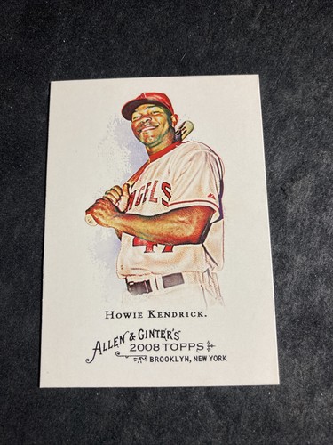 2008 Topps Allen & Ginter Howie Kendrick Card | eBay