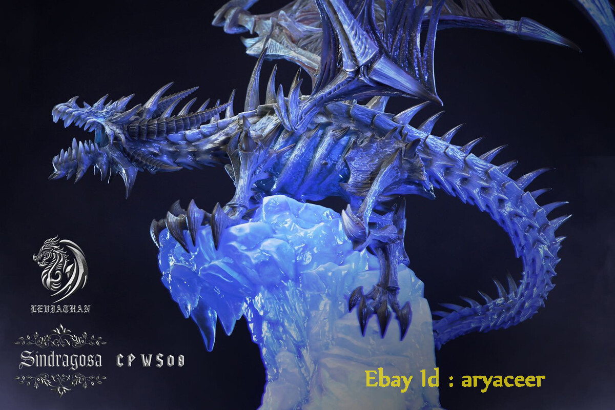 Coreplay World of Warcraft Frost Wyrmsi Statue Collectible Animal Model ...